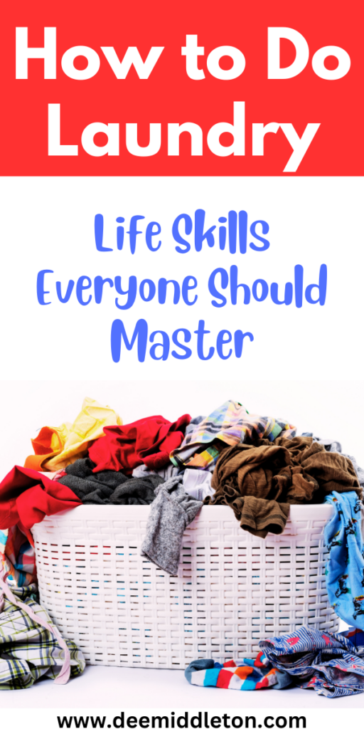 How To Do Laundry Life Skills Series Deemiddleton